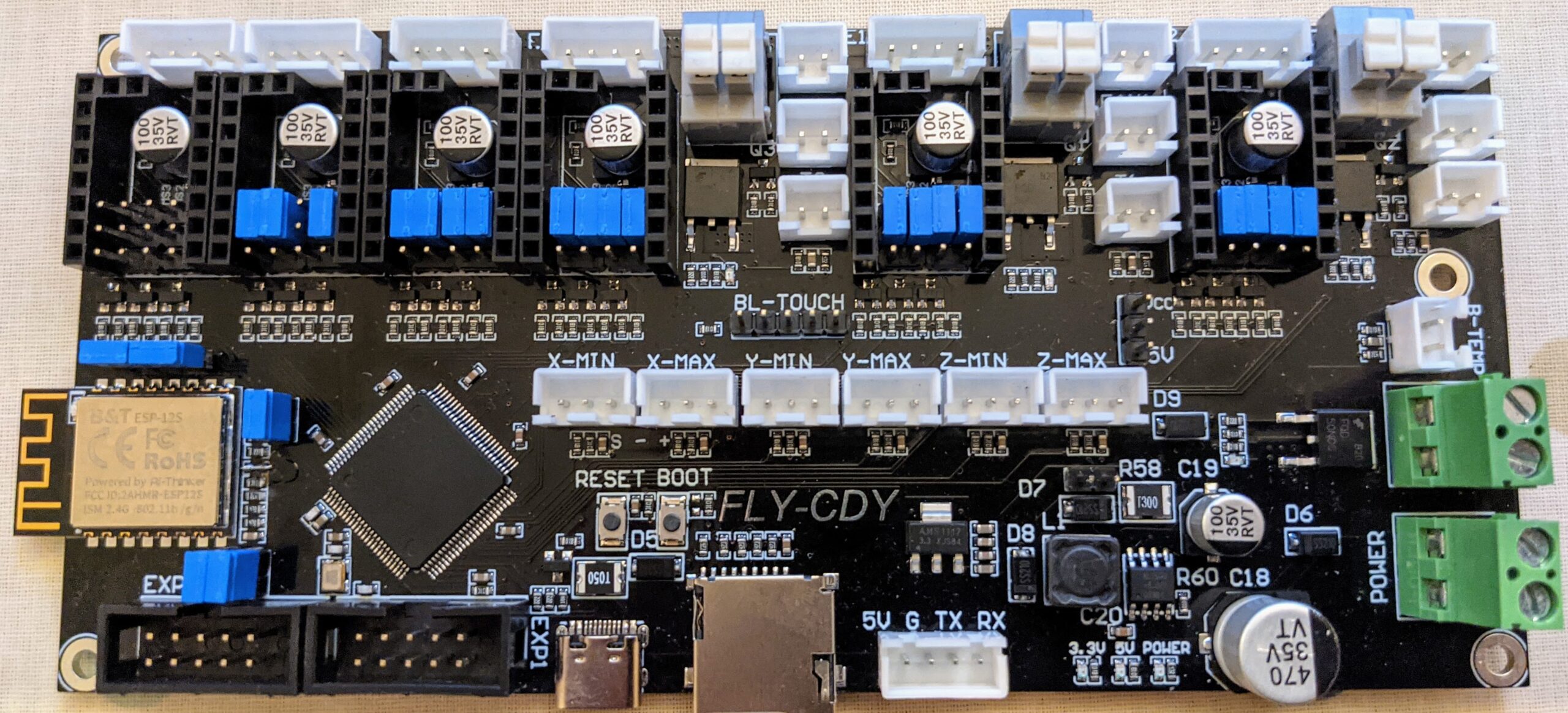 Fly-CDY LPC1769 RepRapFirmware Compatible Board – Jay's Blog